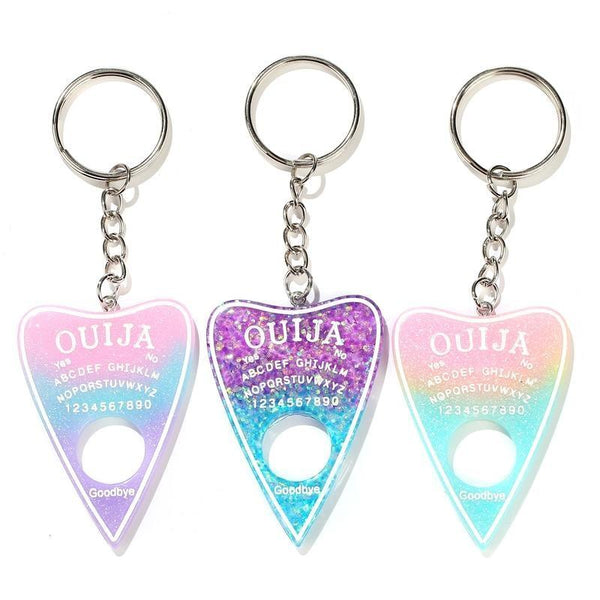 Pastel Ouija Goth Keychain Creepy Cute Dark Occult | Kawaii Babe