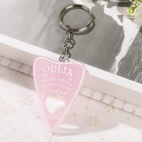 Pastel Ouija Goth Keychain Creepy Cute Dark Occult | Kawaii Babe