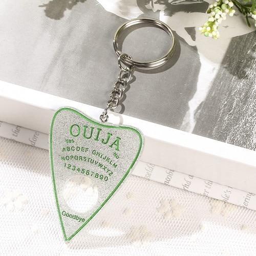 Pastel Ouija Goth Keychain Creepy Cute Dark Occult | Kawaii Babe