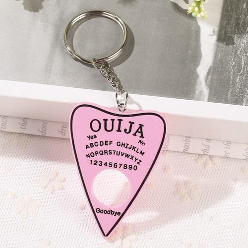 Pastel Ouija Goth Keychain Creepy Cute Dark Occult | Kawaii Babe