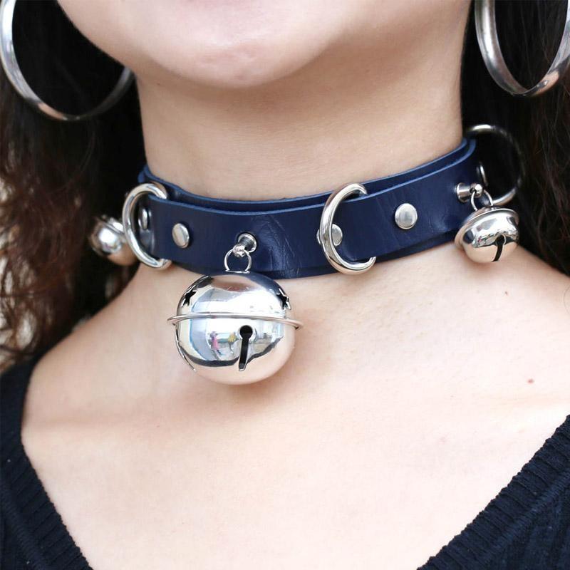 Pleather Cat Bell Collar Choker Necklace Neko | Kawaii Babe