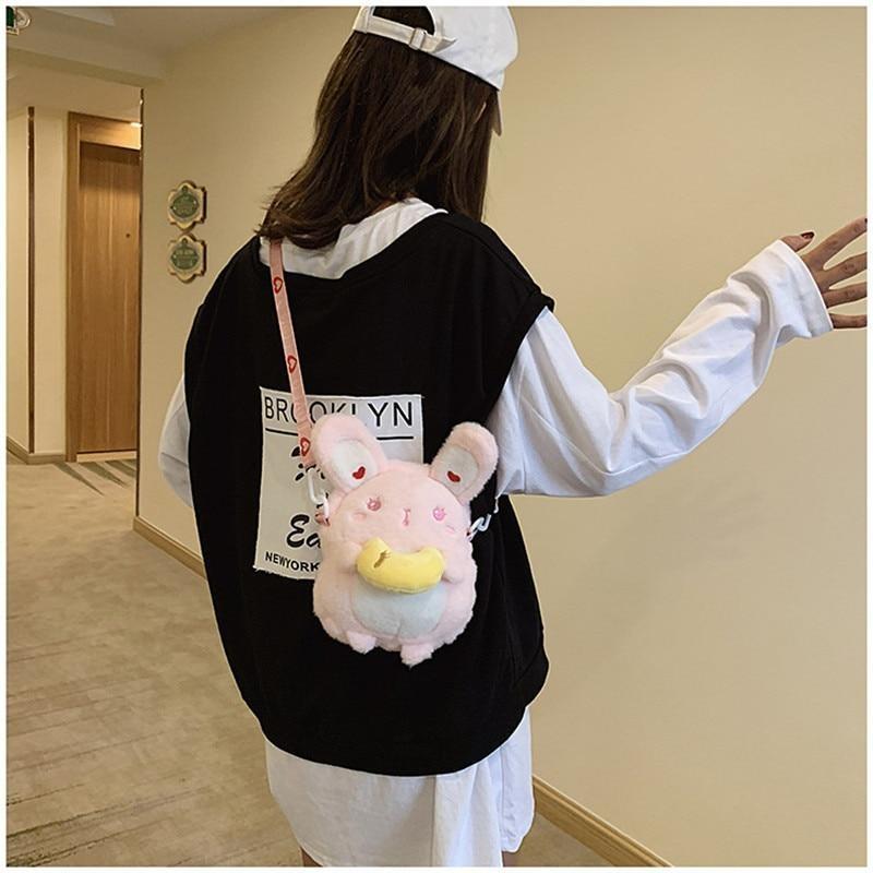 Pink Princess Hamster Bag Shoulder Messenger Purse – Kawaii Babe