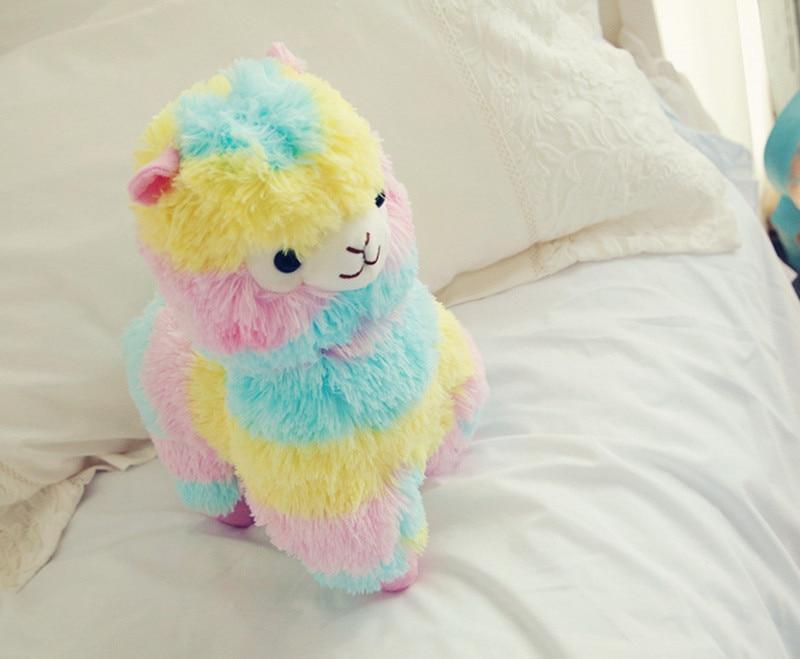 Rainbow Alpaca Alpacasso Plush Stuffed Animal Toy | Kawaii Babe