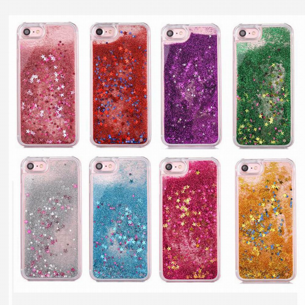 Liquid Glitter Phone Cases iPhone Models Quicksand | Kawaii Babe