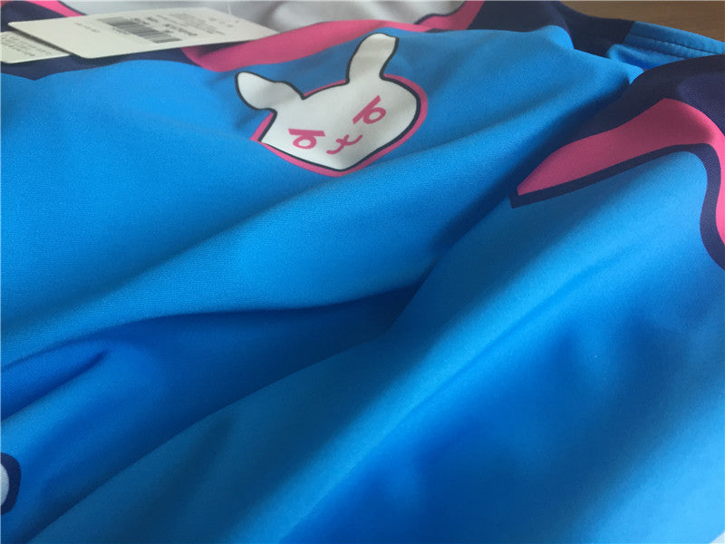Overwatch DVA Bodysuit Cosplay Swimsuit Swim Wear Anime | Kawaii Babe