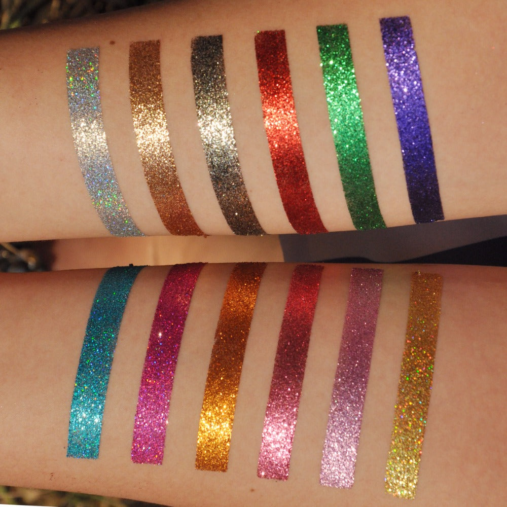 Diamond Glitter Explosion Eyeshadow Palette Pigmented by Kawaii Babe
