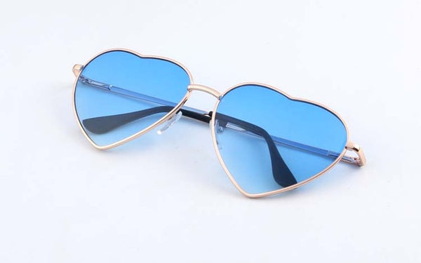 Heart Shaped Sunglasses Sun Shades Ombre Holographic | Kawaii Babe