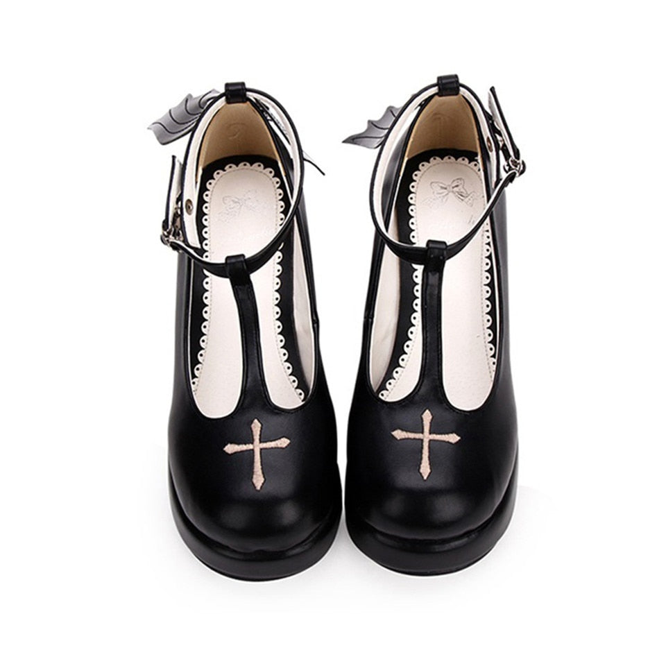 Bat Wing Demon Boots Black Gothic Demonia Goth Fashion | Kawaii Babe