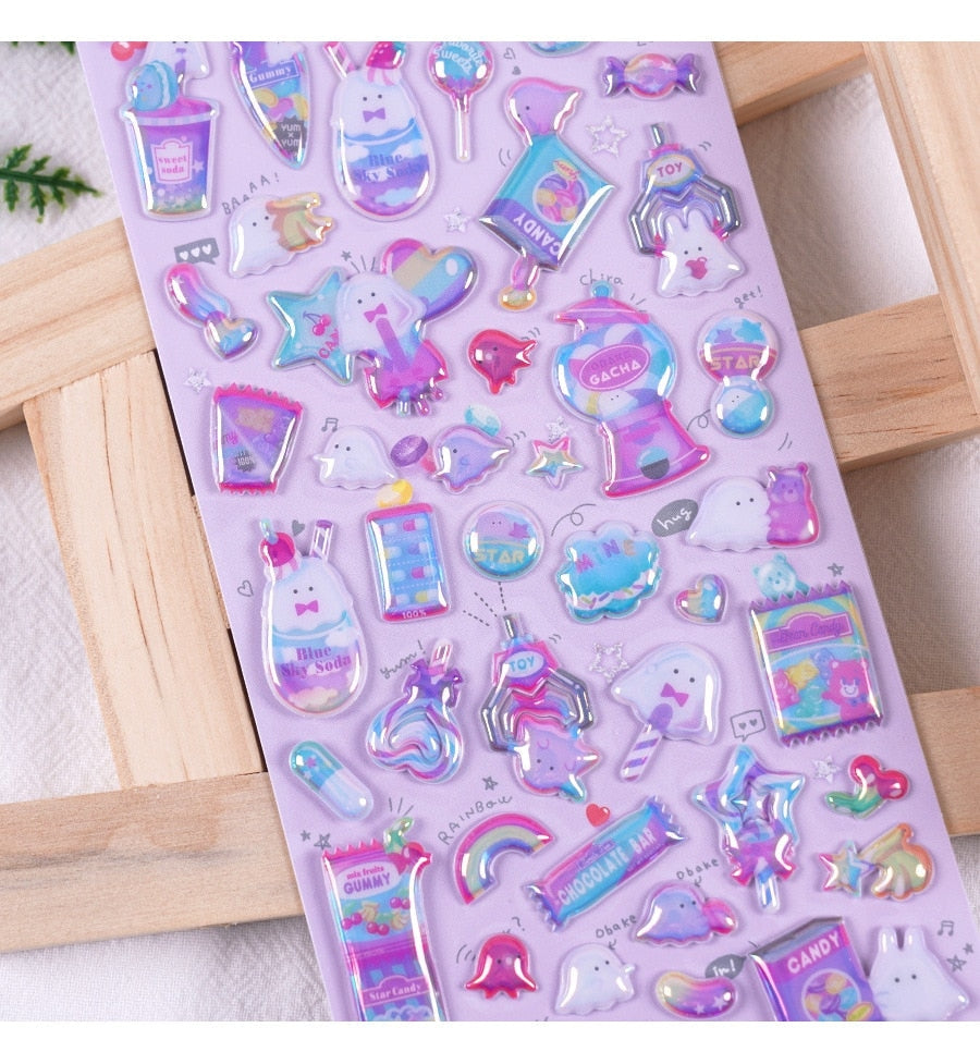 Purple Palace Sticker Sheets – Kawaii Babe