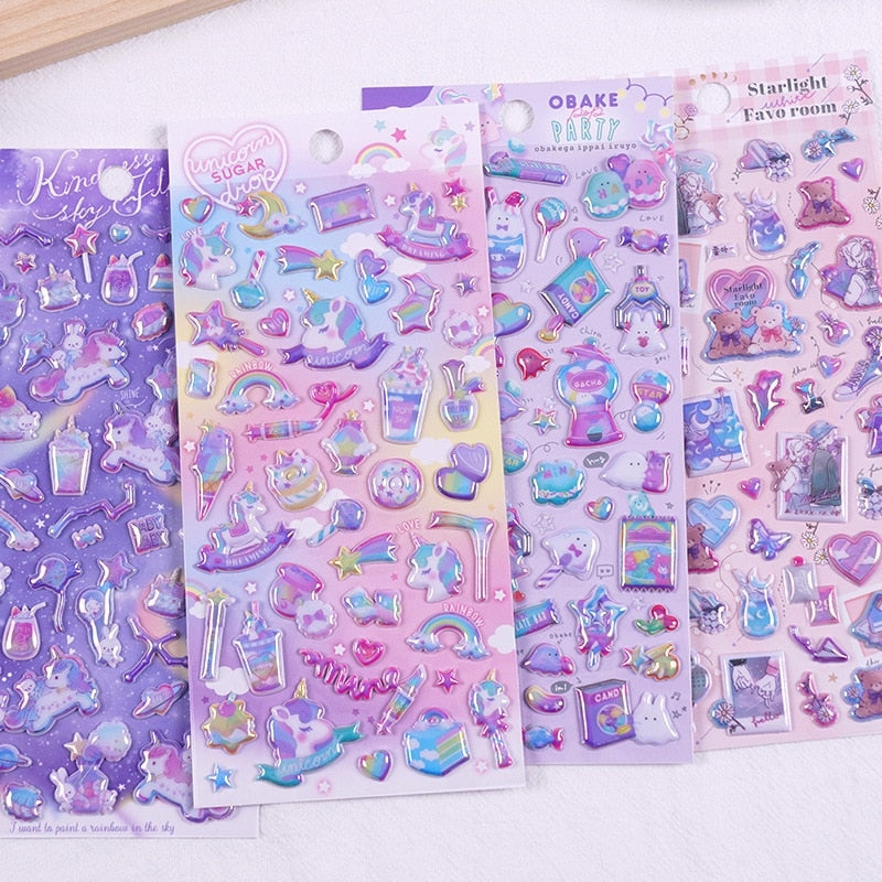 Purple Palace Sticker Sheets – Kawaii Babe
