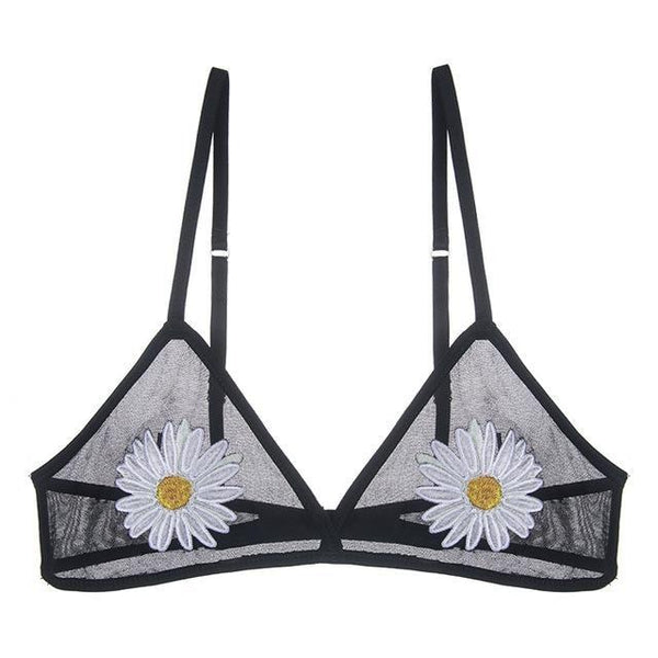 Strawberry Babe Bra Clear Transparent Bralette Cute | Kawaii Babe