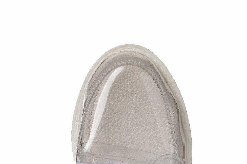 Transparent Baby Doll Ankle Booties Clear Shoes Cute | Kawaii Babe