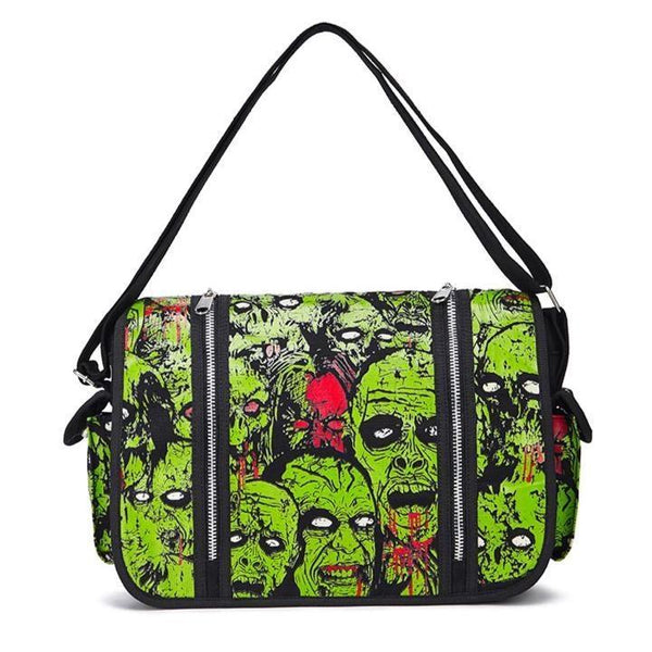 Zombie Parade Handbag Purse Creepy Gothic Alternative – Kawaii Babe